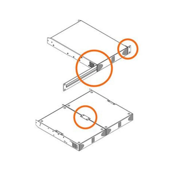 Blaze Rack Mount Kit, Half Rack