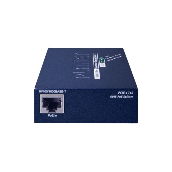 Planet Technology Single Port 10, 100 and 1000Mbps Ultra PoE Splitter ...