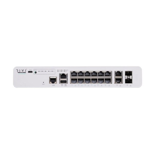 RIVI ICX7150-C12P 12 Port Switch With PoE, 1G and 10G Uplinks