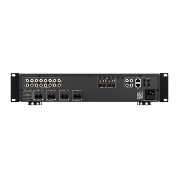 RTI AD-46-100 4x6 DSP Matrix Amplifier, 100W