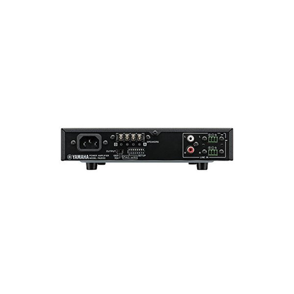 Yamaha PA2030 Power Amp, 60W, 100V Line, 8Ω and 30W Per Channel